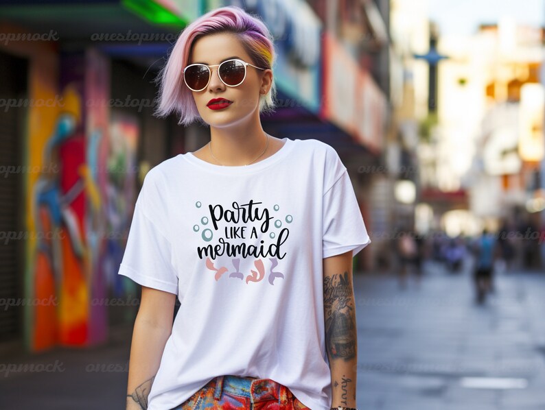 Streetwear Mockup Bundle Featuring Bella 3001 Style T-shirt - Etsy