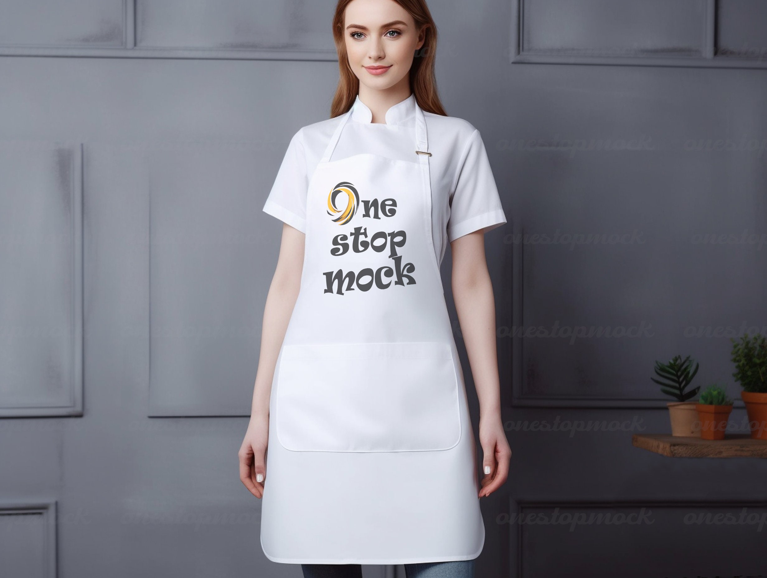 Apron Mockup Set: Customizable Designs (digital Download) - Etsy