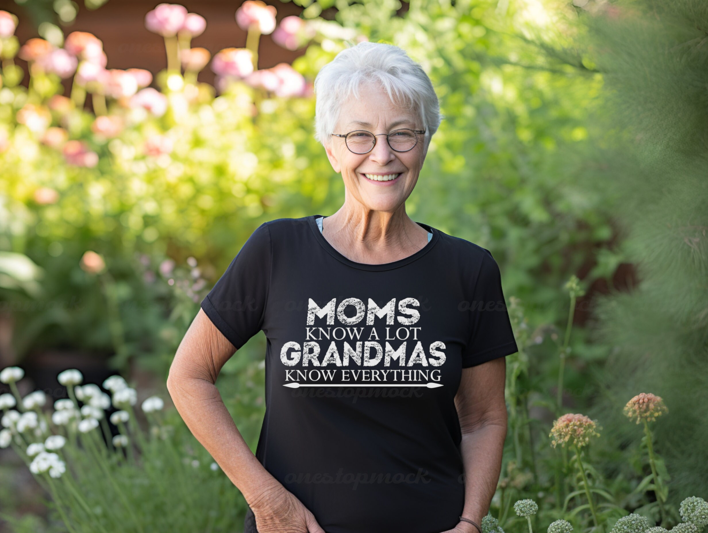 Groovy Granny Mockup Bundle. One of a Kind Grandma Mockup Set - Etsy
