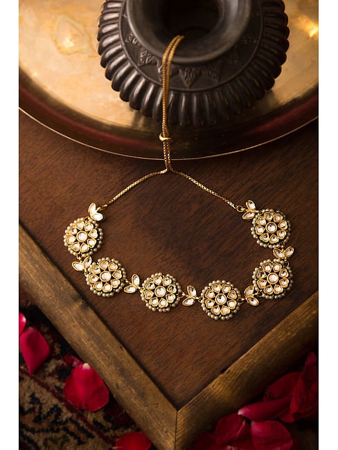 Kundan Matha Patti/kundan Mangtikka/jadau Mathapatti/maangtikka/bridal ...