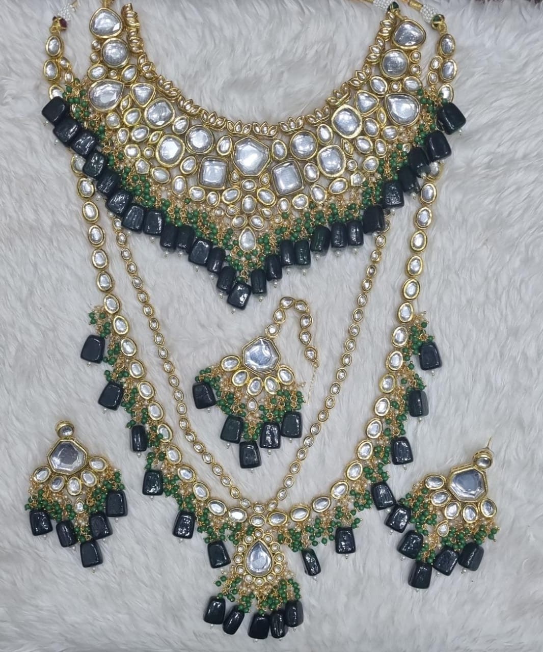 Designer Kundan Haar,tanjore Kundan Jewelery,bridal Kundan Haar,multi ...