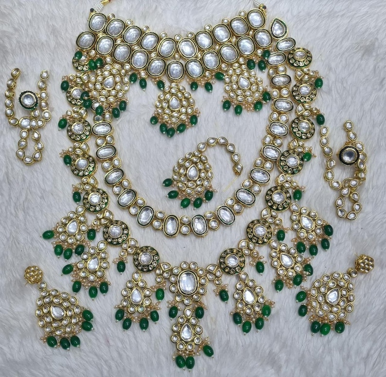 Designer Kundan Haar,tanjore Kundan Jewelery,bridal Kundan Haar,multi ...