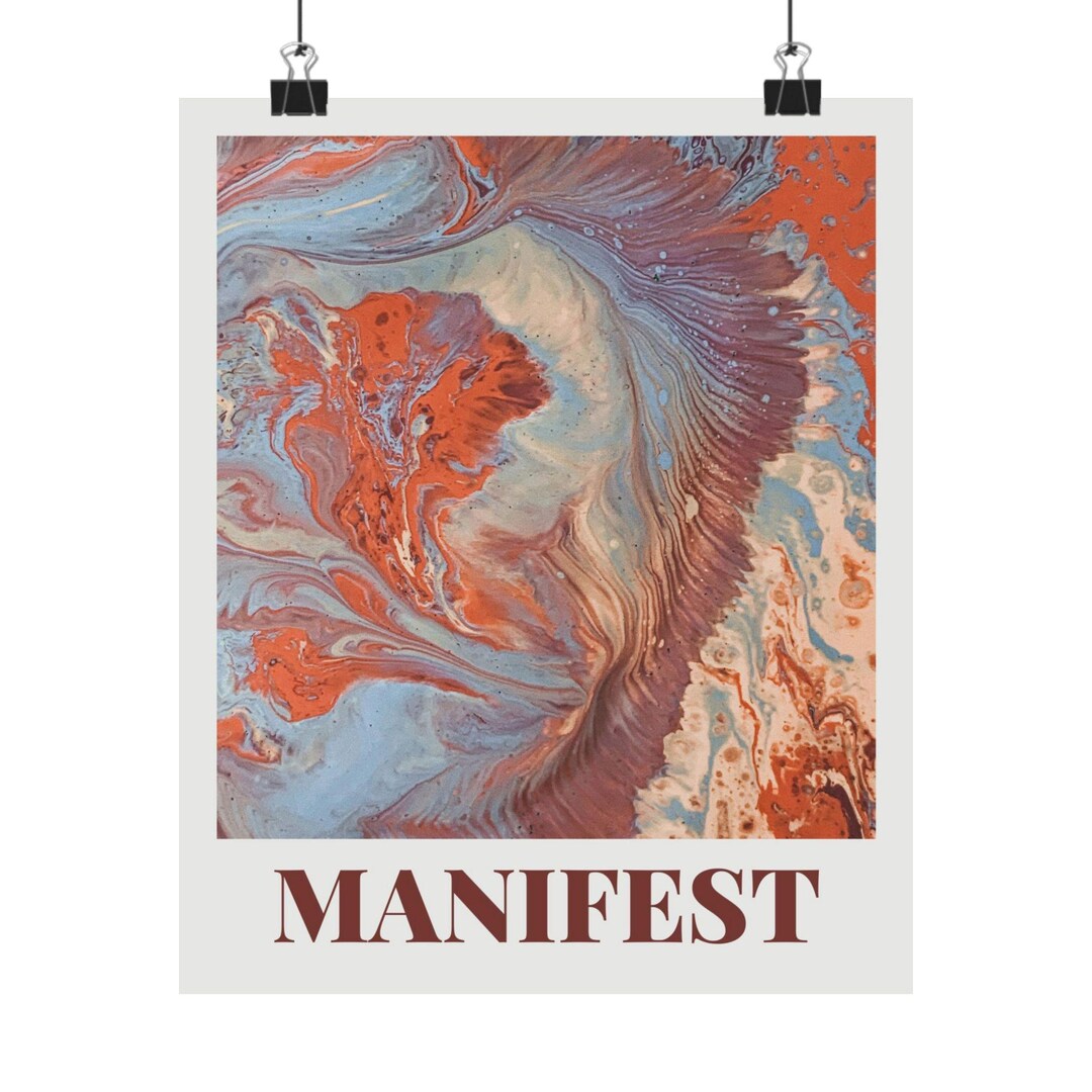 Abstract Art Print, Museum-grade Matte Paper, Manifest Artwork - Etsy