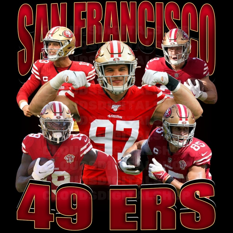 Nick Bosa, Deebo Samuel, Brock Purdy, Mccaffrey, Kittle, Fred Warner ...