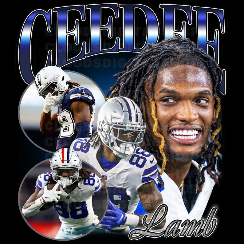 Ceedee Lamb PNG, Shirt Design PNG Tee SVG Shirt Vector Shirts Png ...