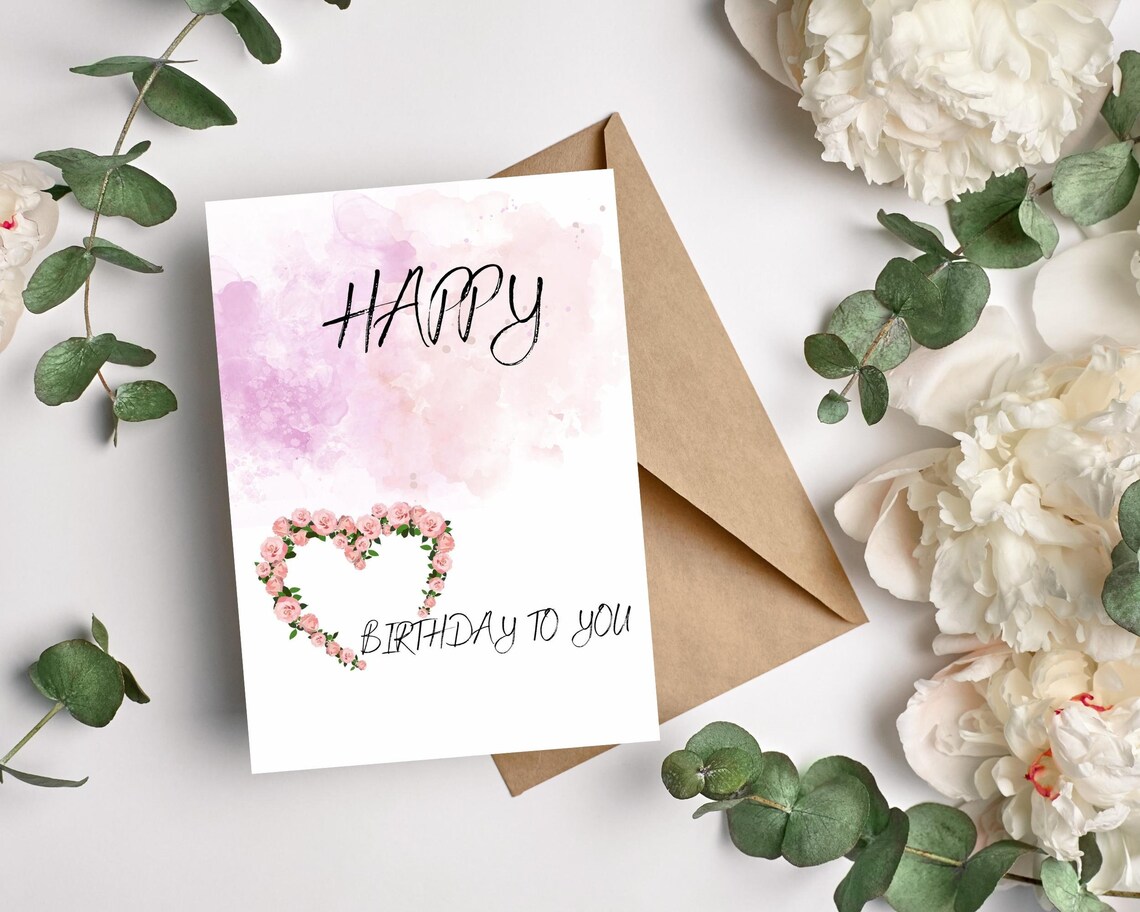 Digital Cards Download, Digital Cards Printable, Digital Cards Template ...