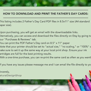 PRINTABLE Father's Day Coloring Cards | Father's Day Cards | Color Your ...