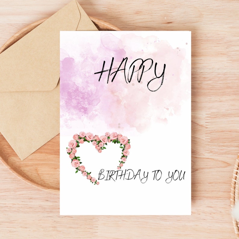 Digital Cards Download, Digital Cards Printable, Digital Cards Template ...
