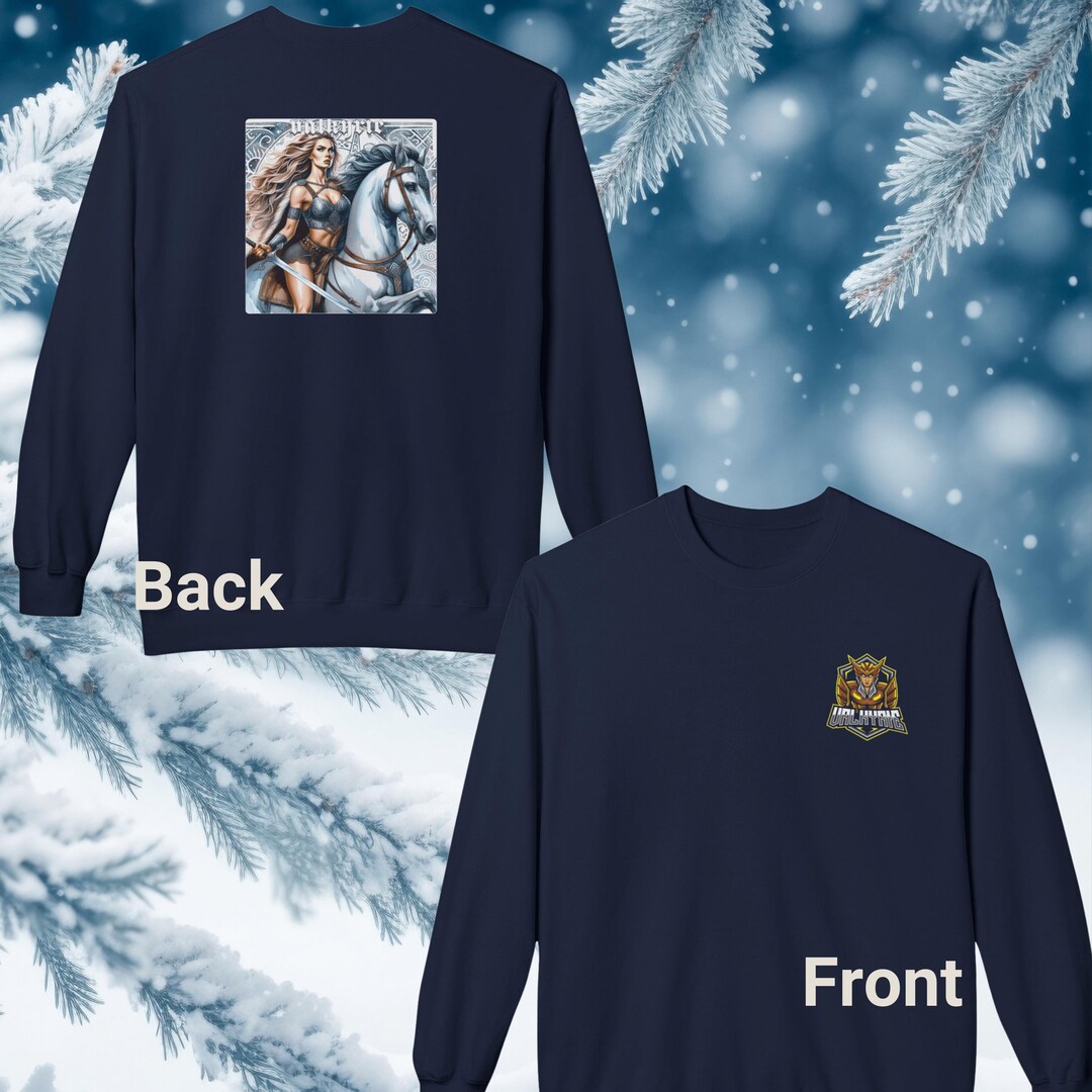 Valkyrie Viking Sweatshirt Norse Mythology Jumper Norse Goddess ...