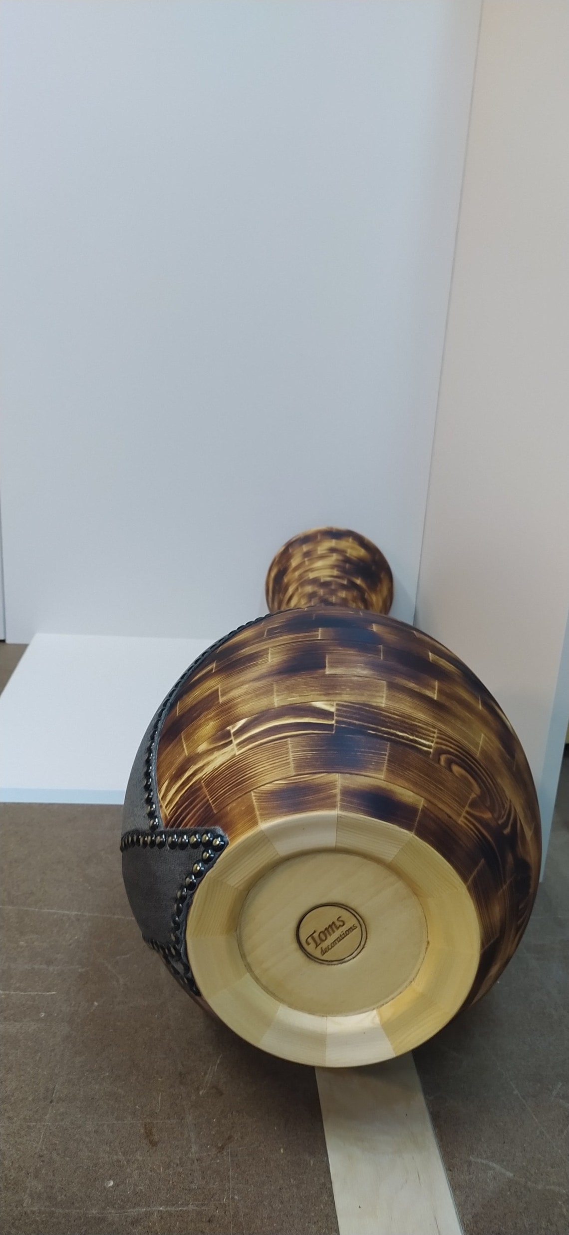 Segmented Woodturning Vase,floor Vase, Decorative Vase, Wooden Vase ...