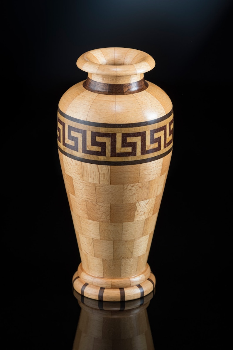 Segmented Woodturning Vase - Etsy Singapore