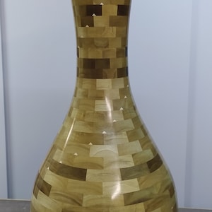 Segmented Woodturning Vase,floor Vase, Decorative Vase, Wooden Vase, Segmented Floor Vase,wooden ...