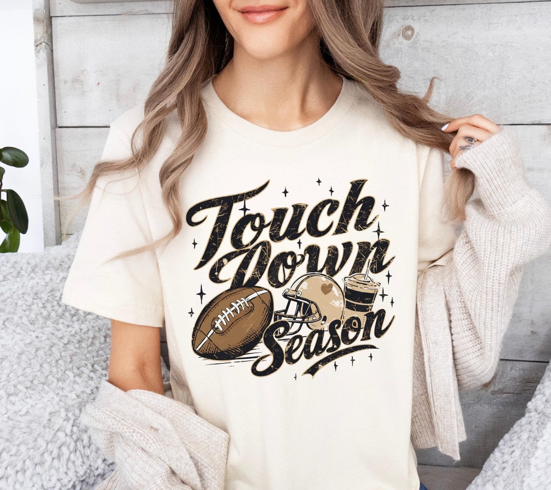 Football Season Shirt, Gameday Football Shirt, Football Shirt for Women ...
