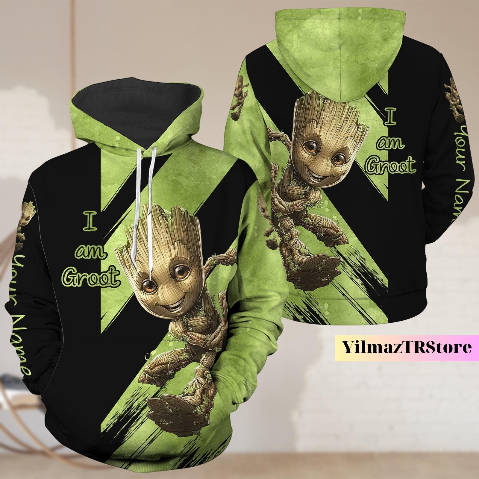 I Am Groot Hoodie I Am Groot Hoodie Sold By Crude Pearline Sku