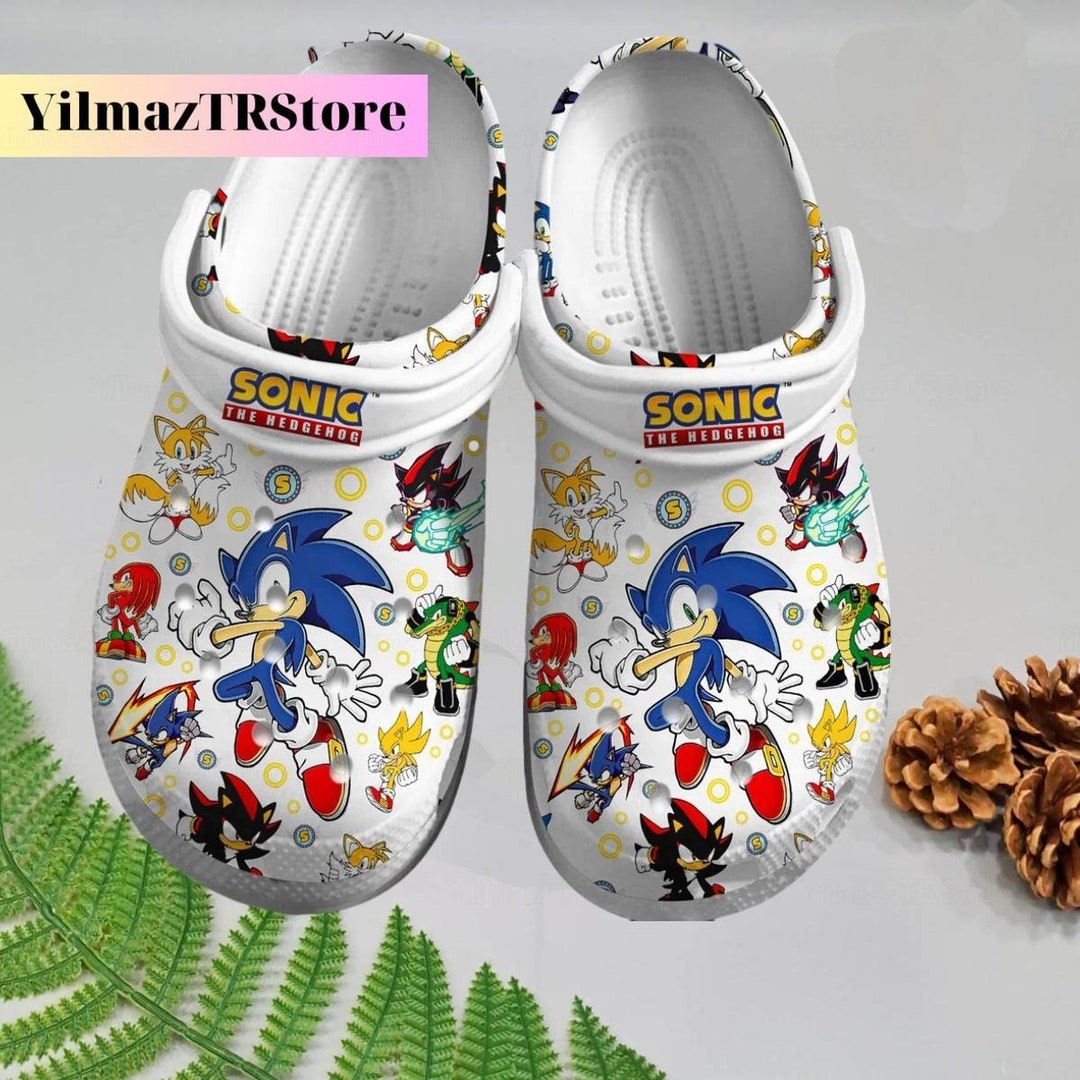 Sonic Shoes Sonic the Hedgedog Shoes Sonic Sandals Blue - Etsy