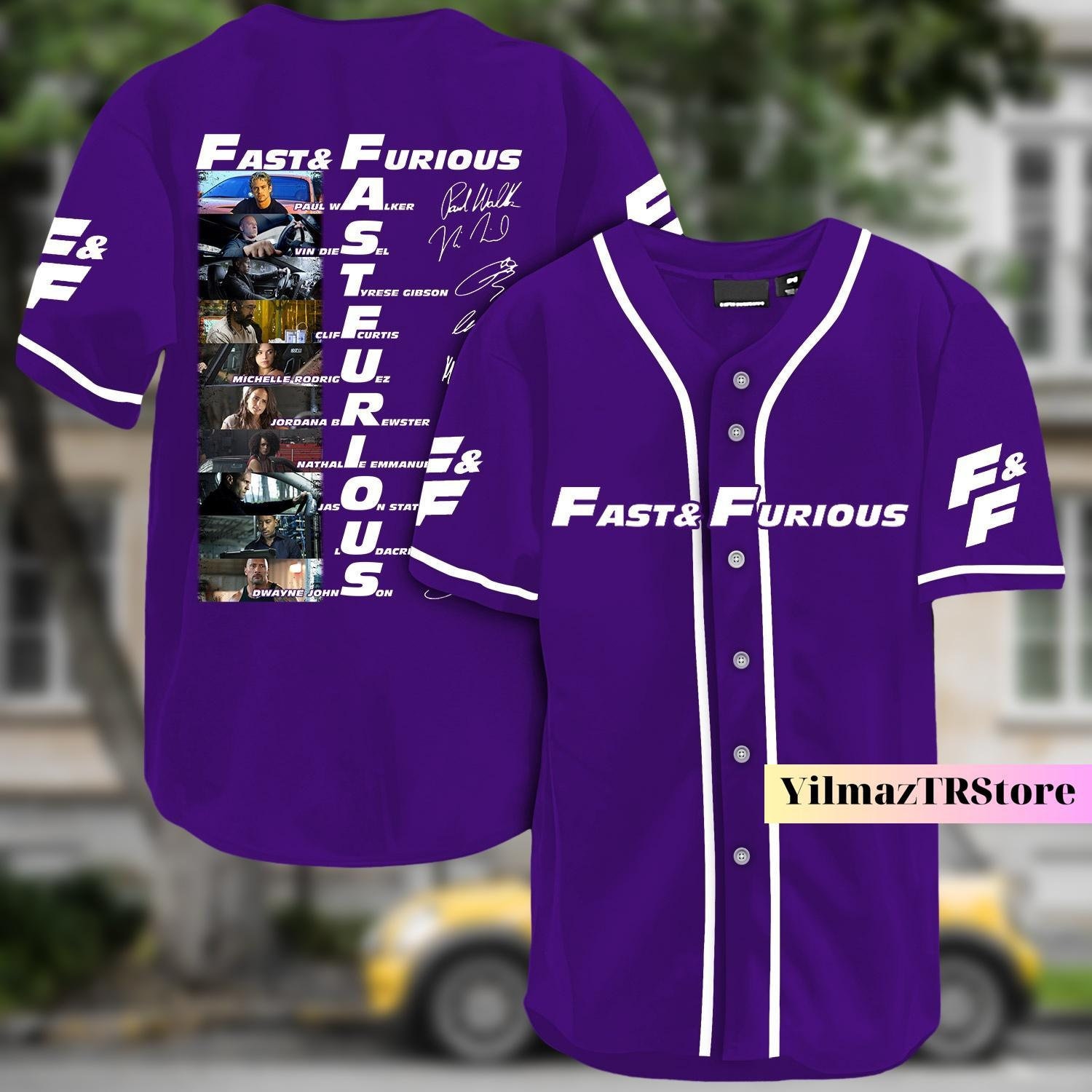 Fast And Furious Shirt, Fast X Movie Shirt, Fast And Furious Baseball ...