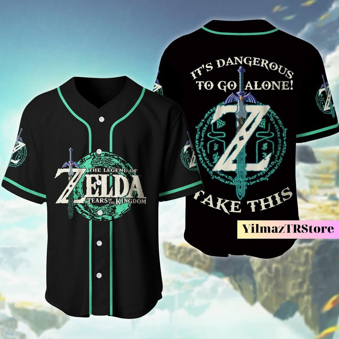 Zelda Baseball Jersey Legend of Zelda Shirt Zelda Jersey - Etsy