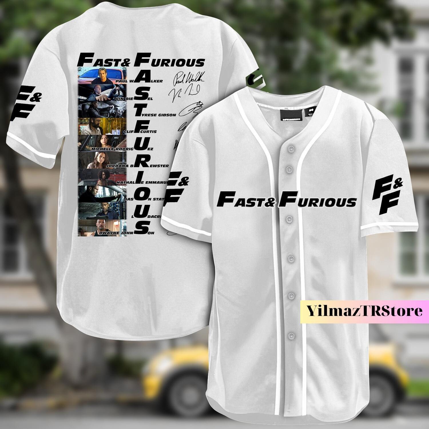 Fast And Furious Shirt, Fast X Movie Shirt, Fast And Furious Baseball ...