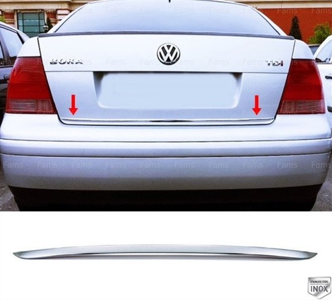 For Vw BORA Saloon 1998-2005 Chrome Rear Trunk Under Trim - Etsy