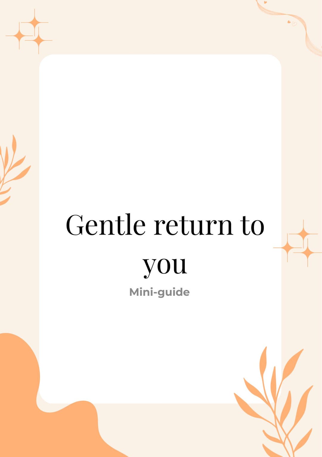 Self-care Digital Mystery Box | 7-days Self-love Planner + Mini Guide ...