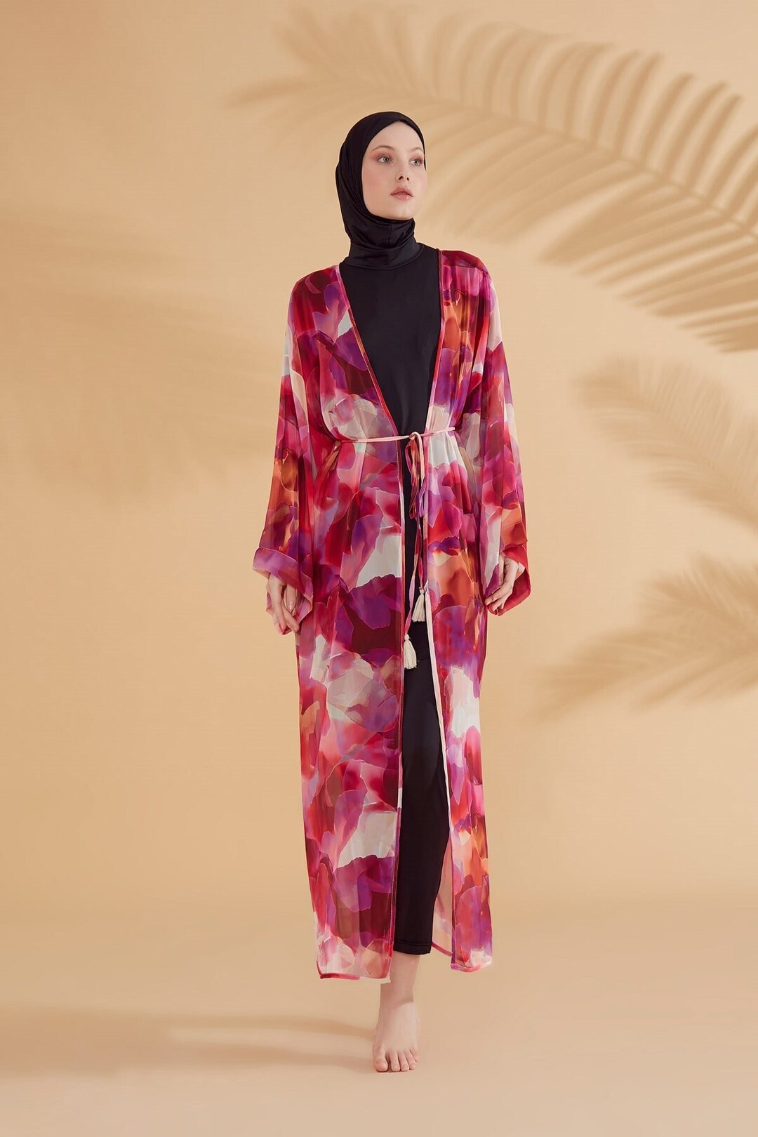 Pareo, Beach Caftan, Modest Swimwear,summer Dresses Women Hijab, Beach ...