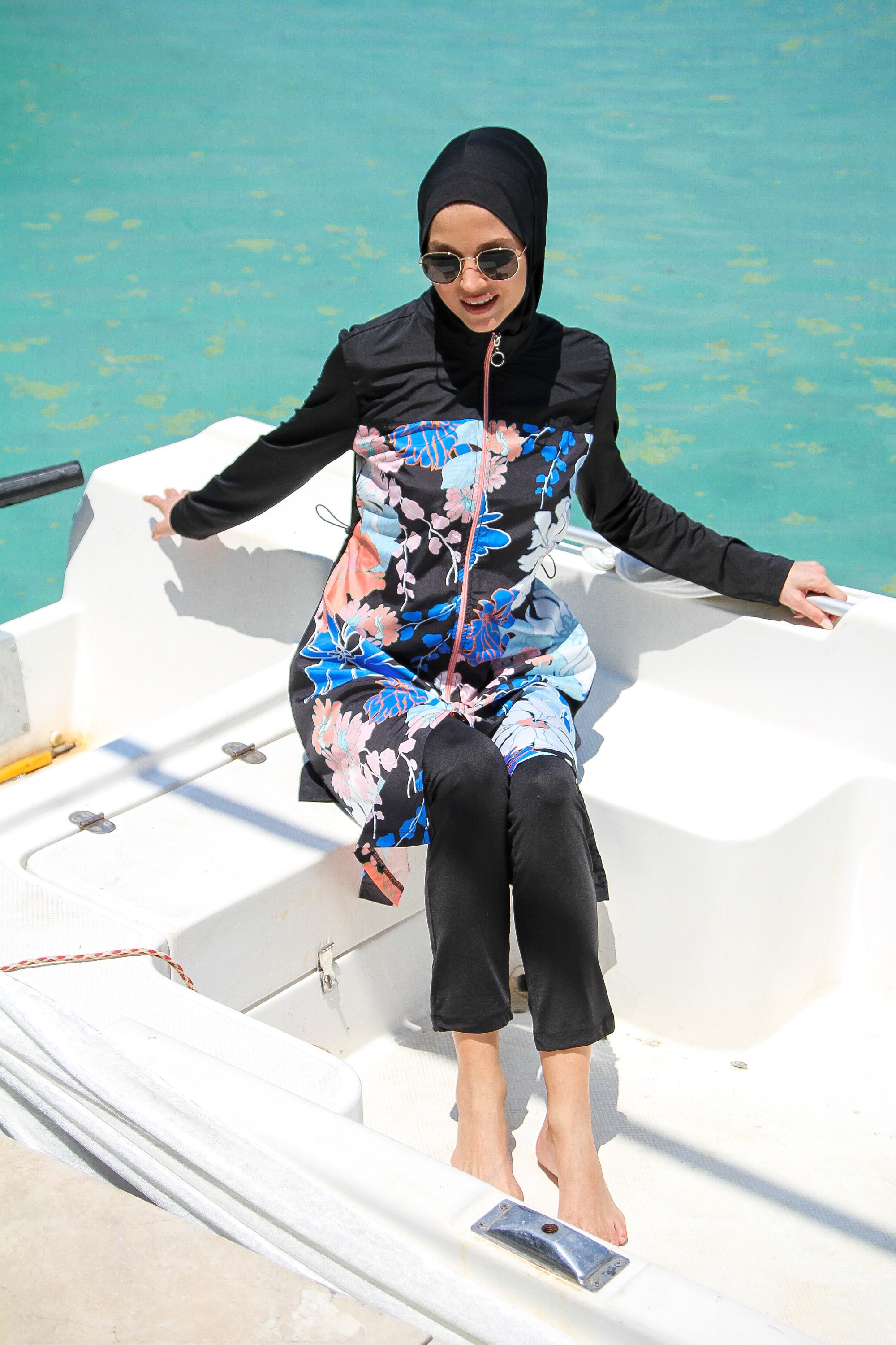 Burkini Summer Dresses Women Modest Swimwear Setparachute - Etsy