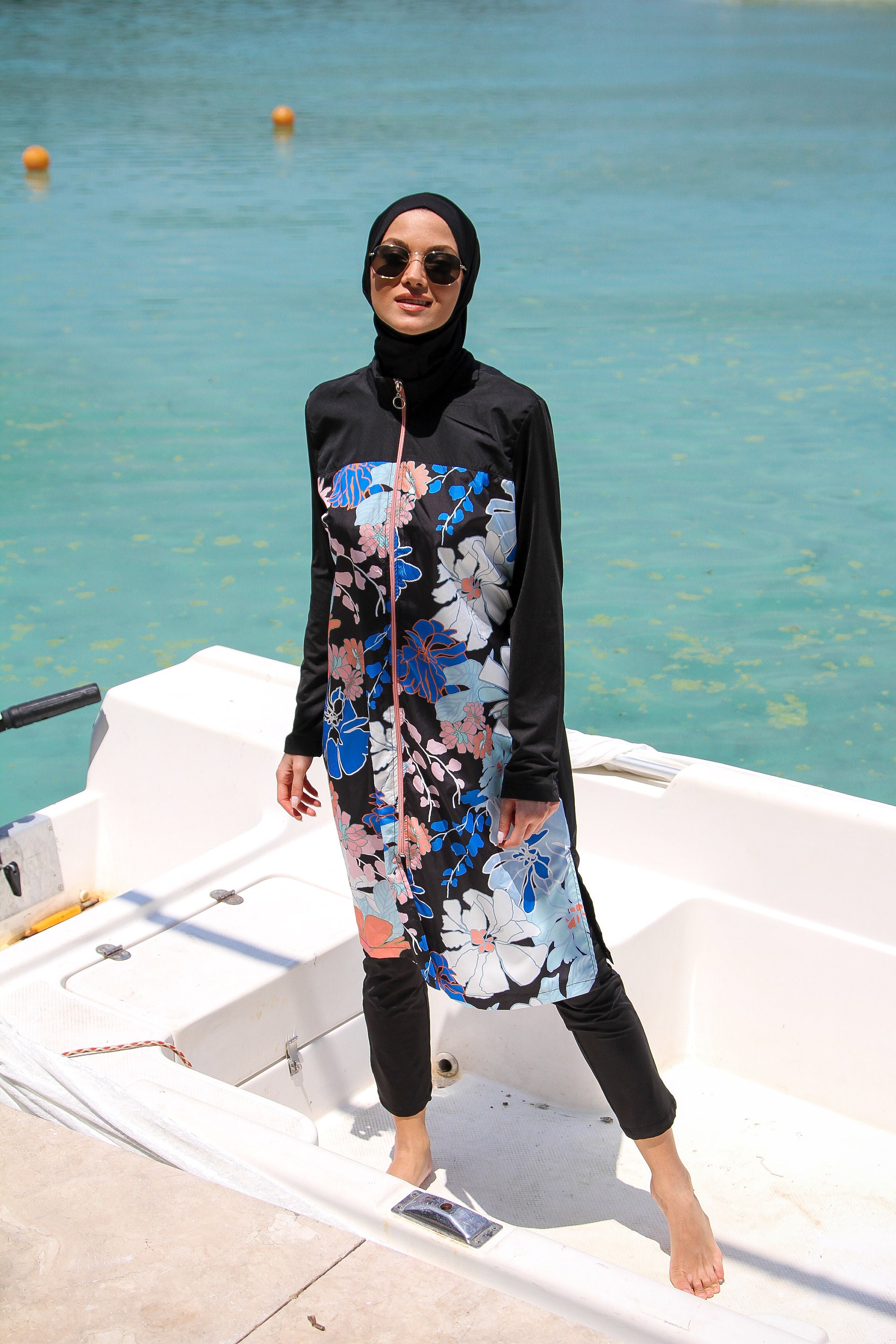 Burkini Summer Dresses Women Modest Swimwear Setparachute - Etsy