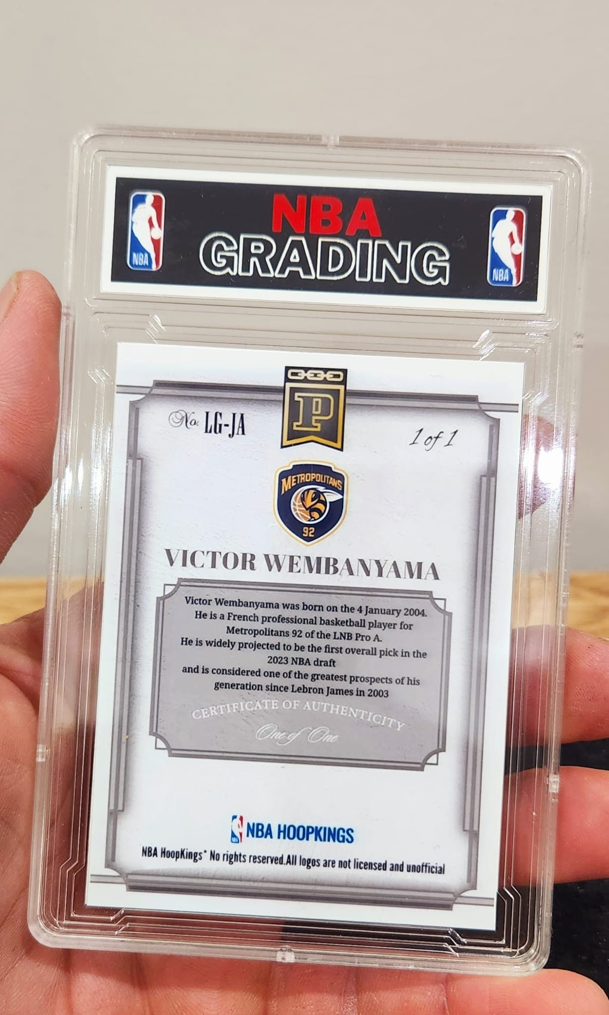 Victor Wembanyama Rookie Autograph 2023-24 Nior Sneaker - Etsy Ireland
