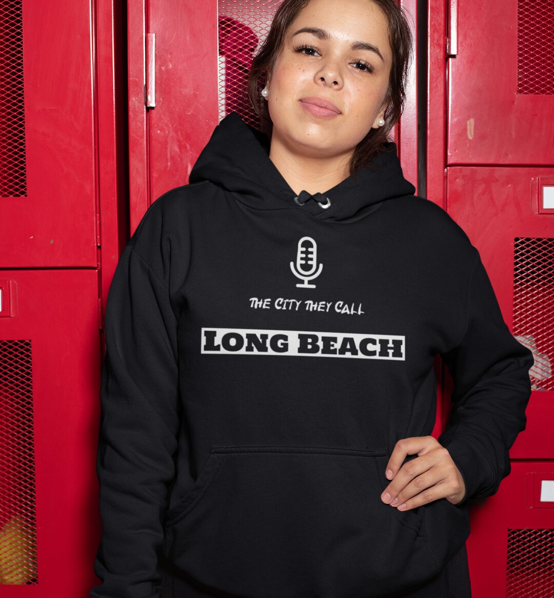 The City They Call Long Beach Unisex Hoodie. Warm Surfer California ...