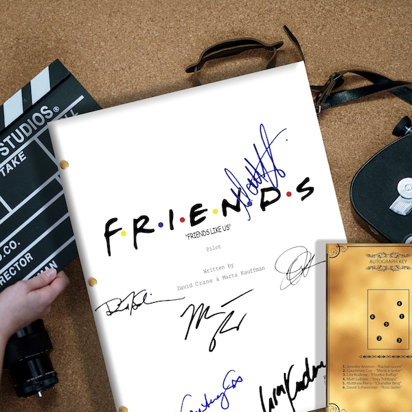 Friends Signed Script - Etsy