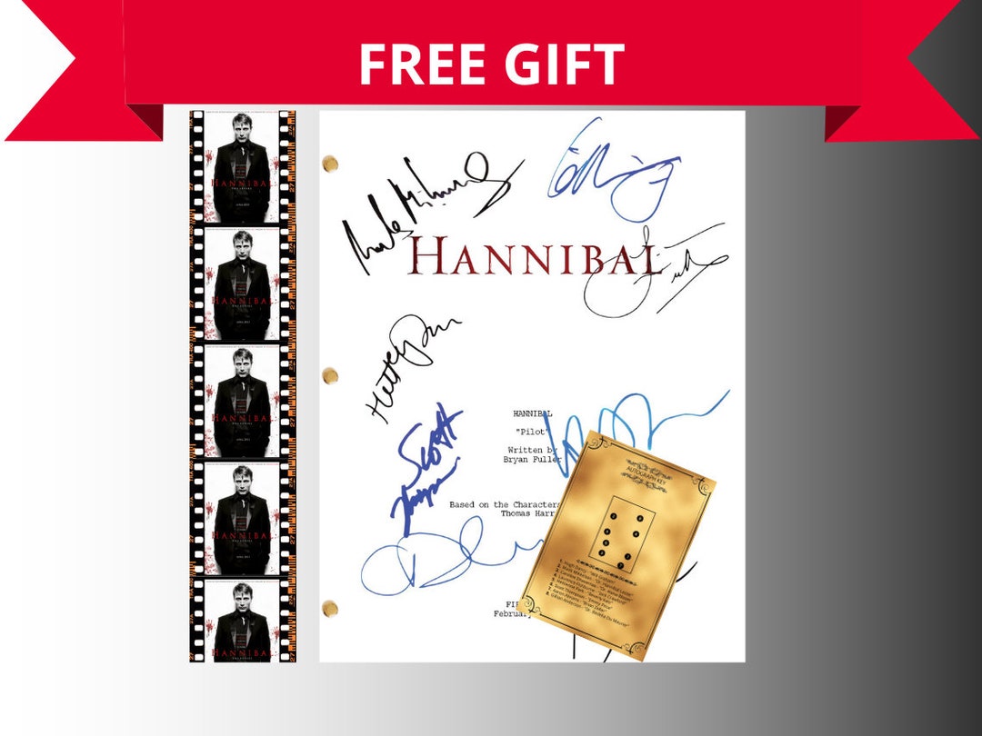 Hannibal TV Series Pilot Script High-quality Glossy Print With Brass ...