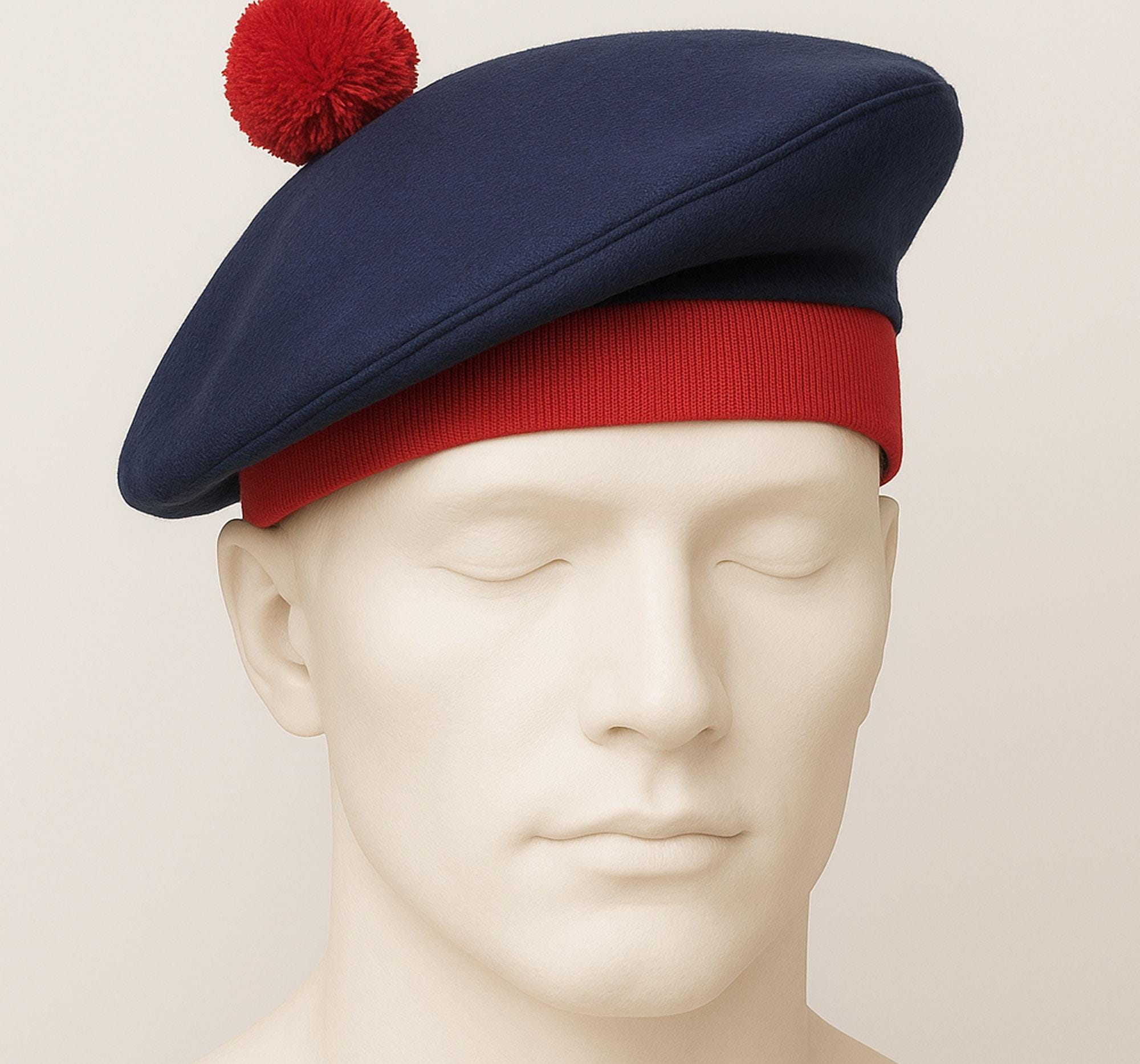 Highland Tam O’ Shanter Hat | Traditional Scottish Tam Bonnet ...