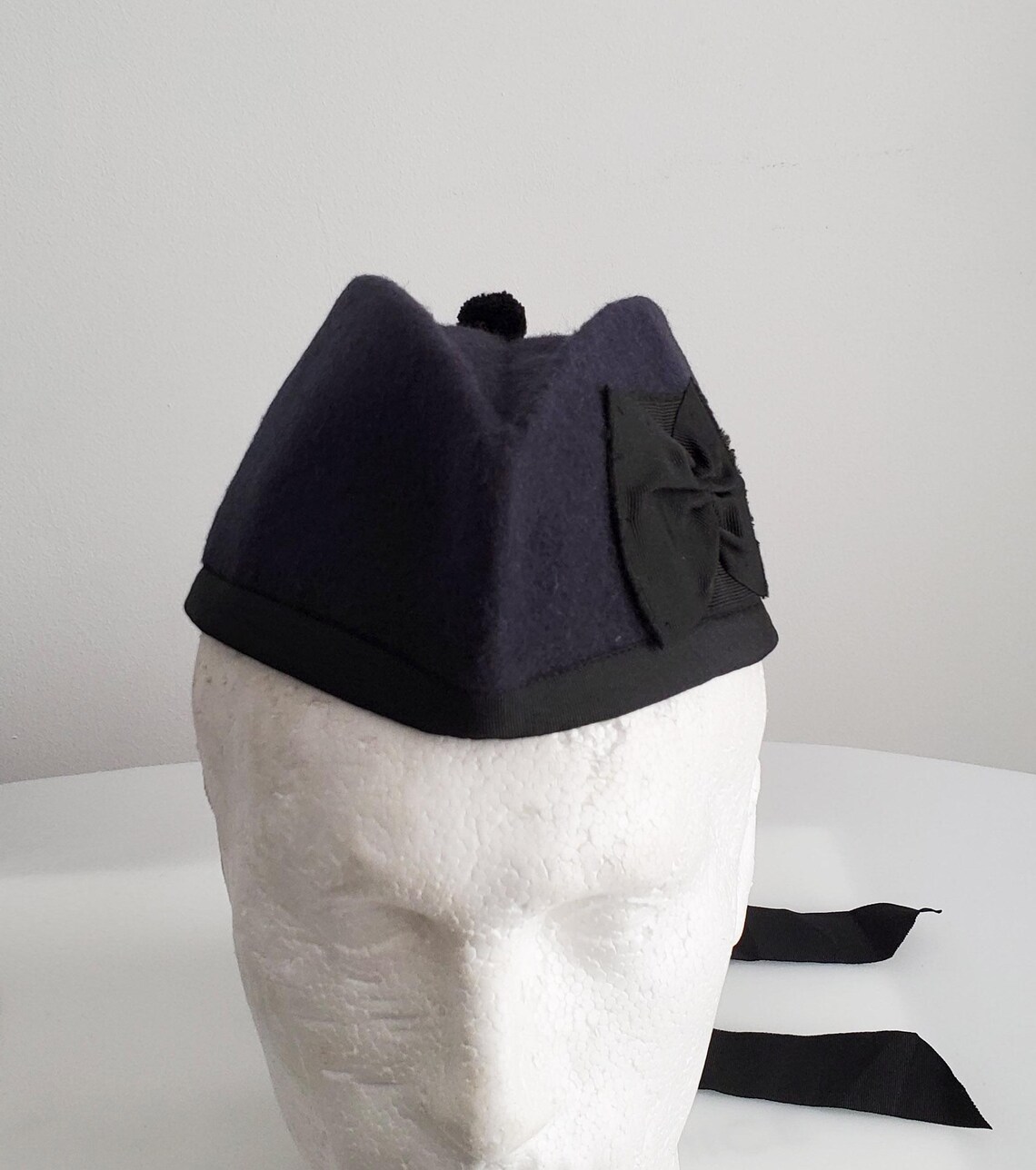 Scottish Wool Glengarry Hat: Highlander Piper Bonnet - Etsy