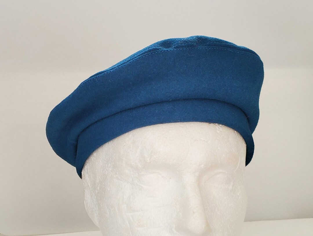 Scottish Tam O'shanter, Blue Highlander Tam, Scottish Bonnet, Men's Tam ...