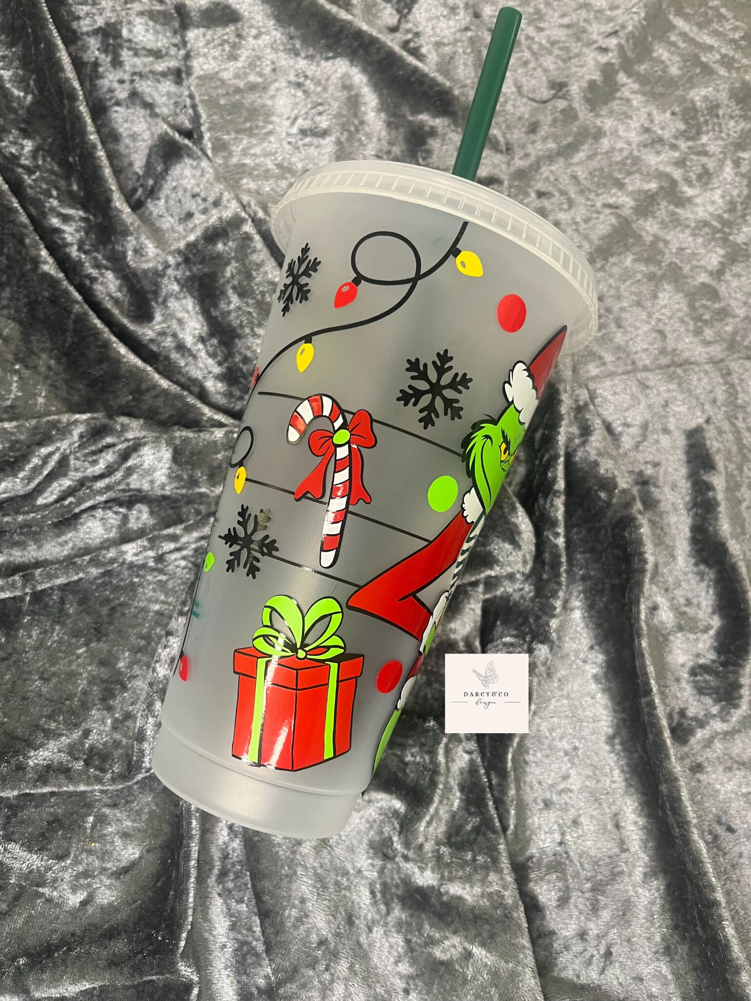 The Grinch Starbucks Cold Cup Starbucks Reusable - Etsy