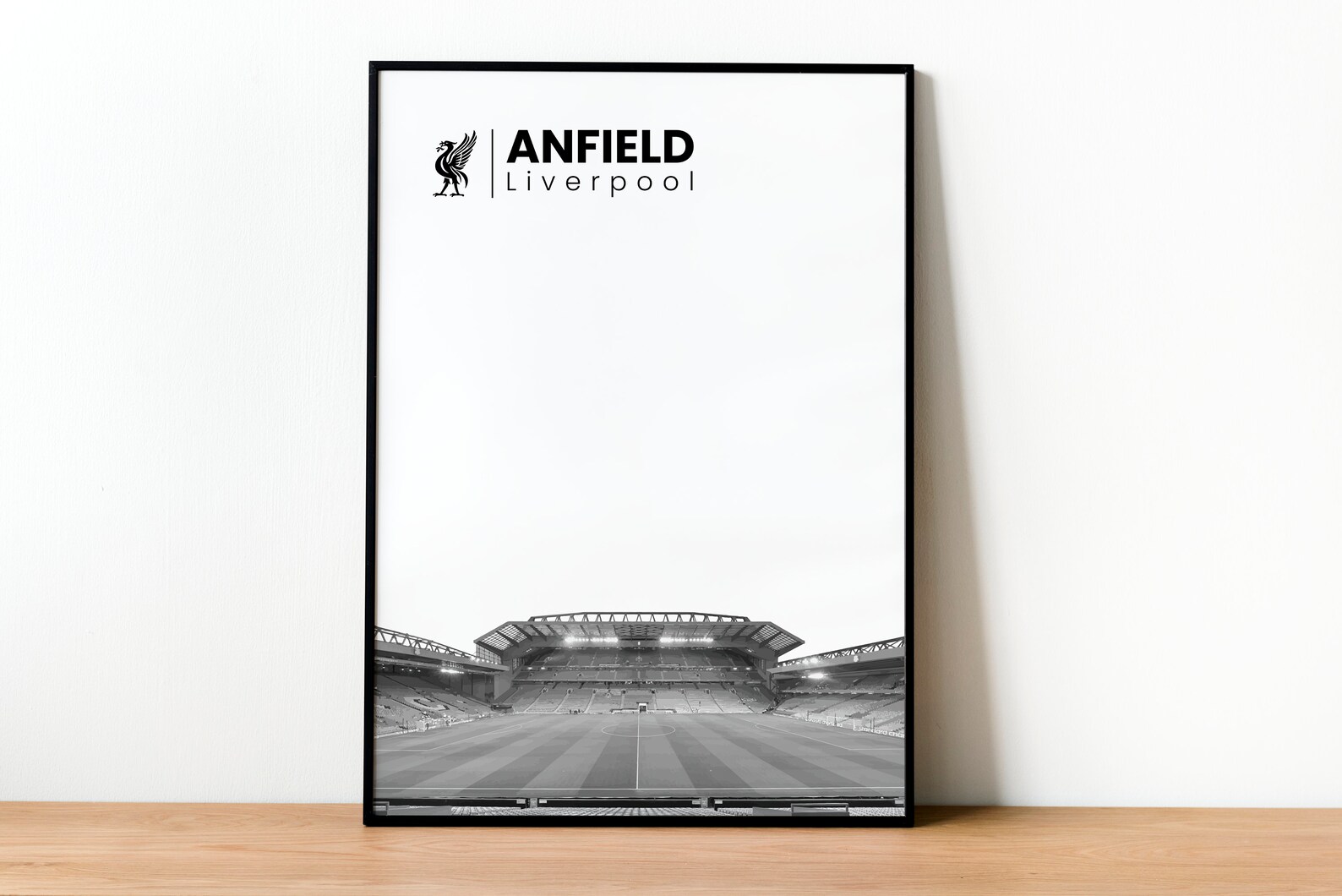 Liverpool FC Anfield Stadium Poster | Football Wall Art | Reds ...