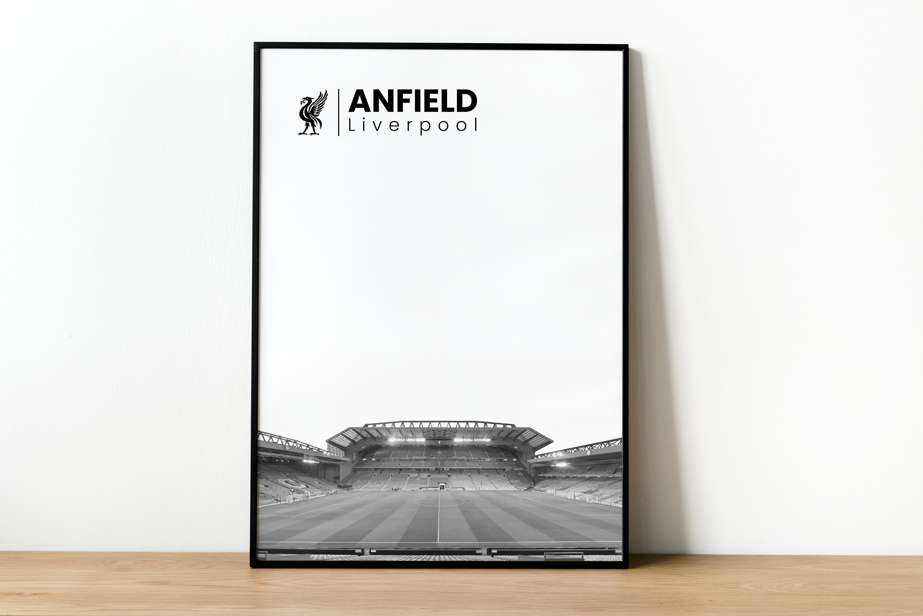 Liverpool FC Anfield Stadium Poster | Football Wall Art | Reds ...