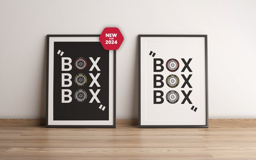 F1 Poster Formula 1 Grand Prix Racing Poster F1 2024 Season Poster box ...