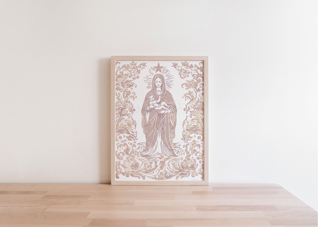 Mary Star of the Sea, Stella Maris Digital Download - Etsy