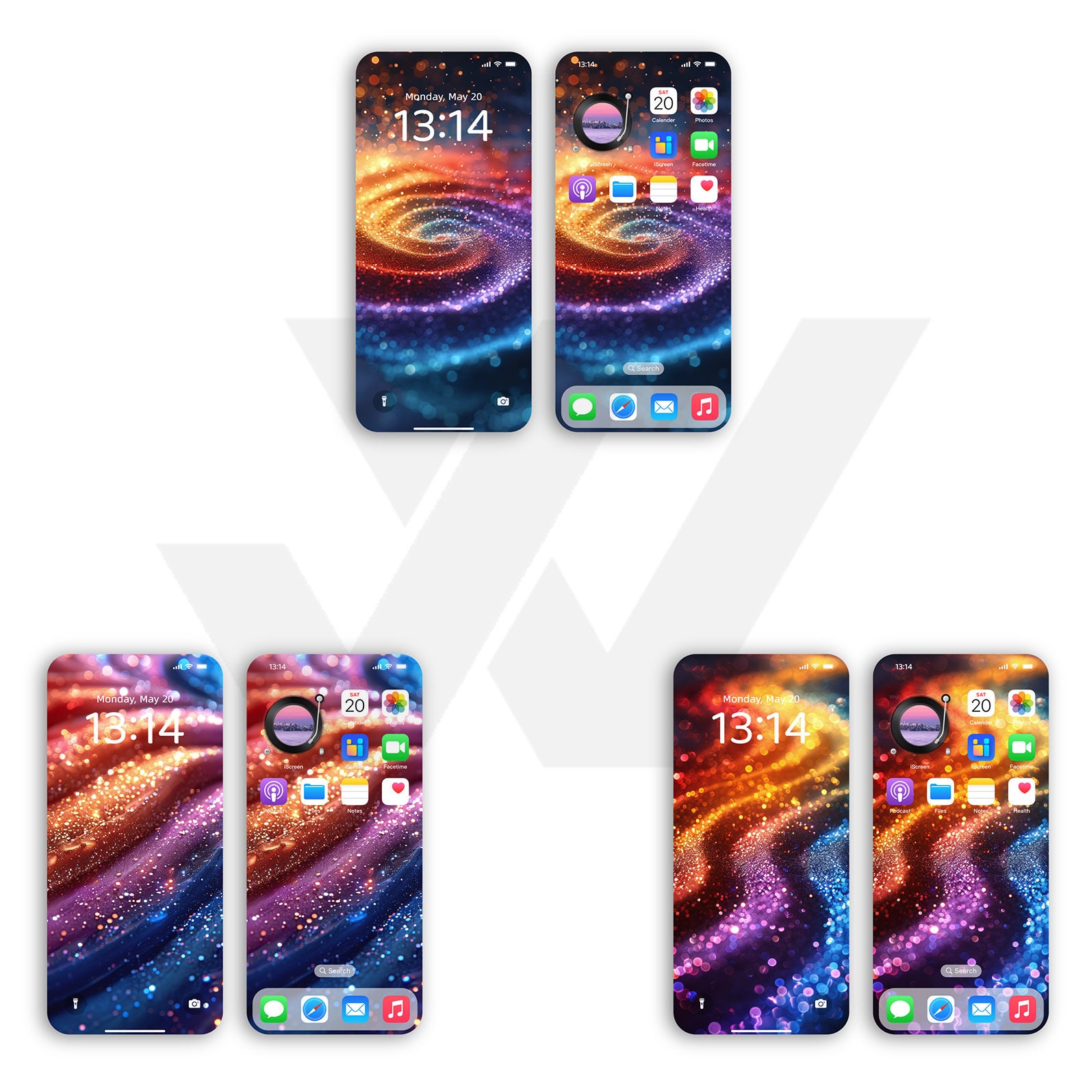 LGBTQ Pride Rainbow Art Wallpapers | 12 High-resolution Digital ...