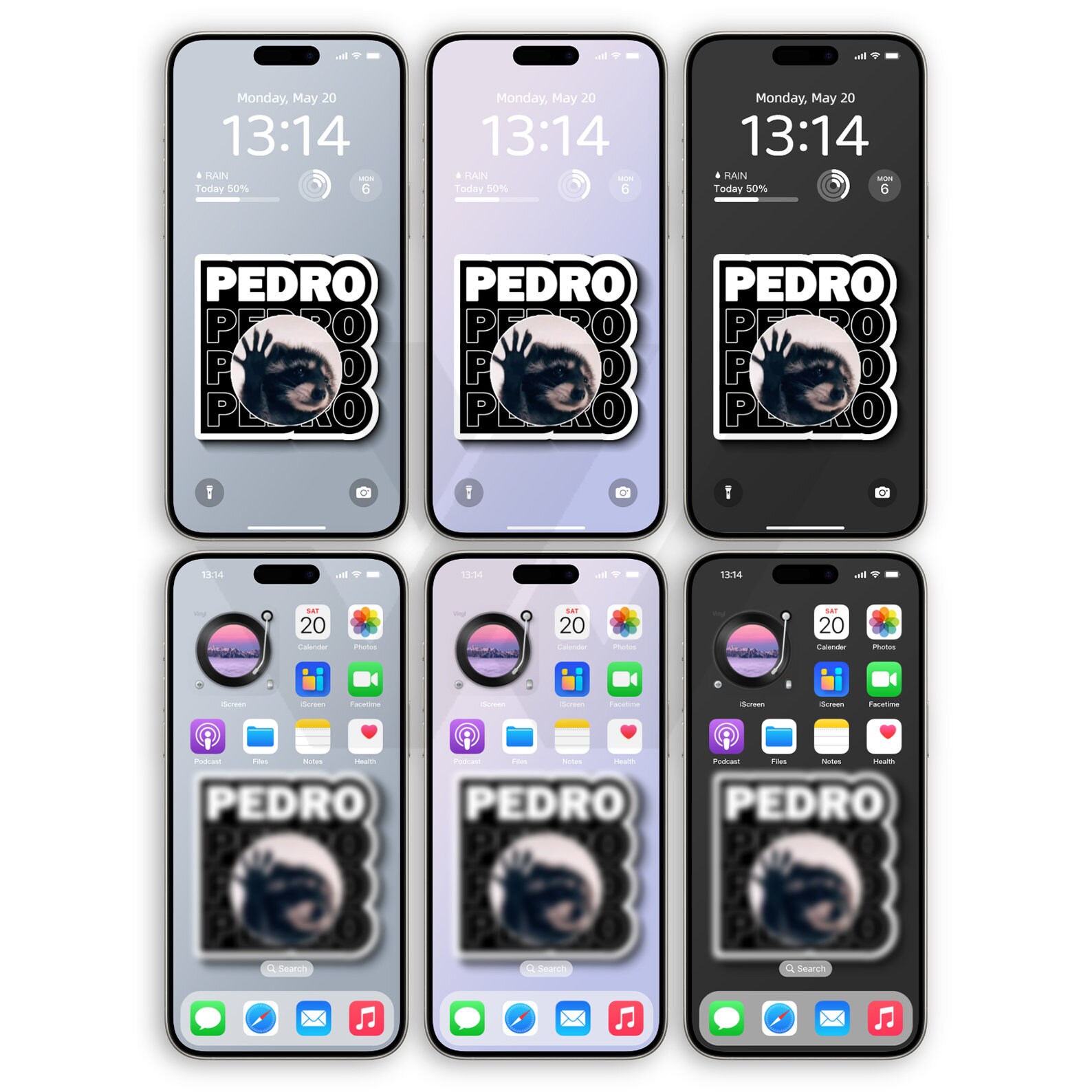 Pedro Pedro Raccoon Meme Smatphone Wallpaper | High-resolution Digital ...