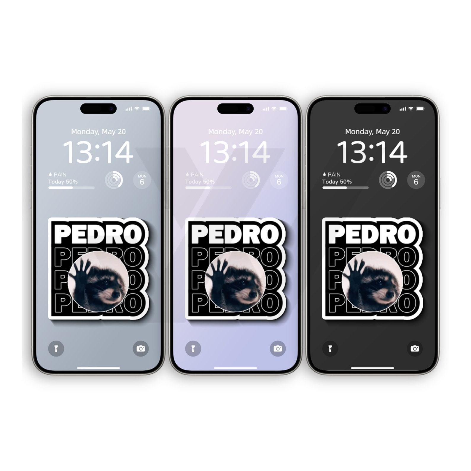 Pedro Pedro Raccoon Meme Smatphone Wallpaper | High-resolution Digital ...