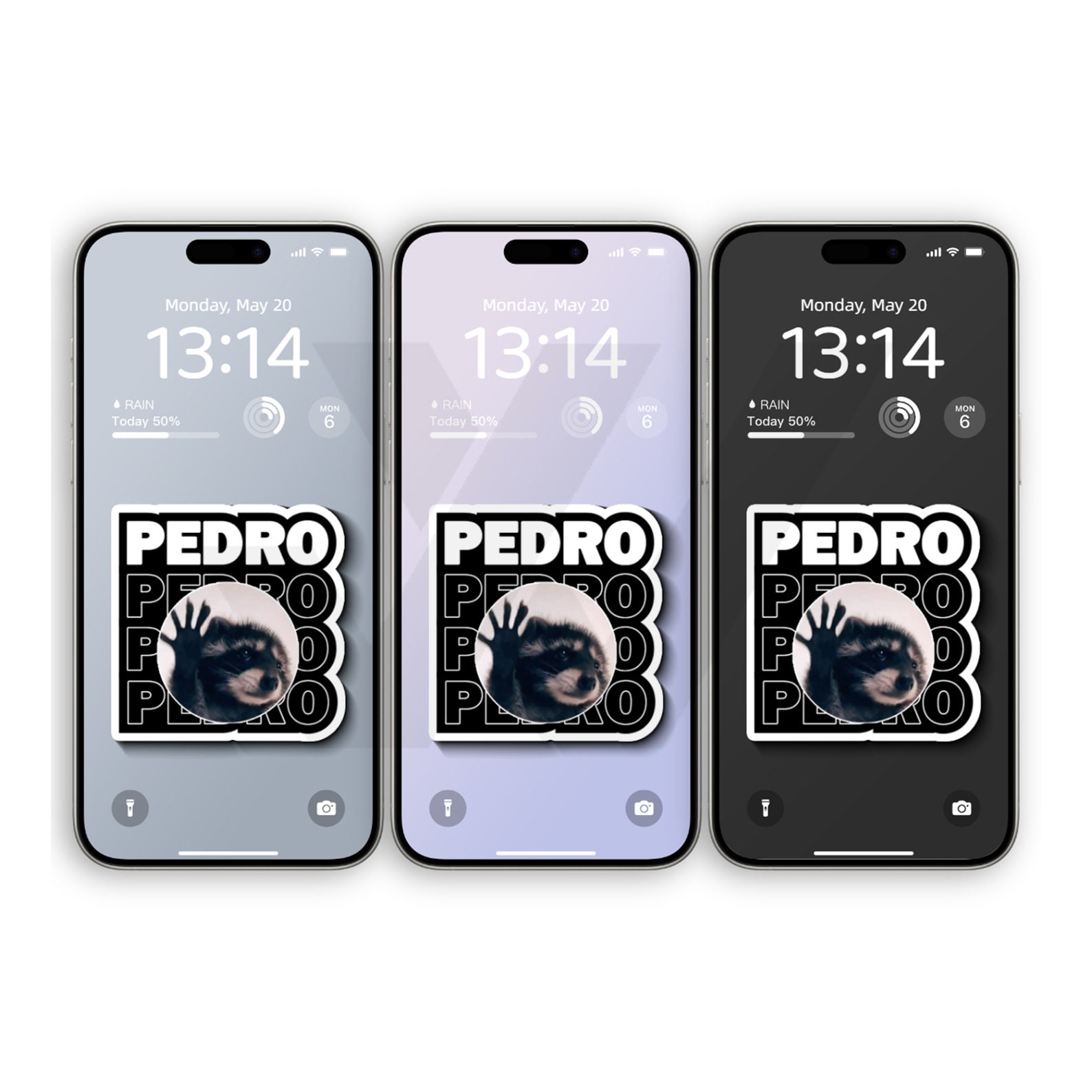 Pedro Pedro Raccoon Meme Smatphone Wallpaper | High-resolution Digital ...