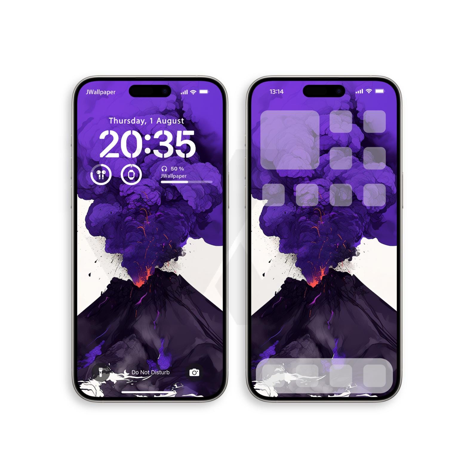 Purple Volcano Eruption Wallpaper | Volcano Wallpaper | Volcano ...