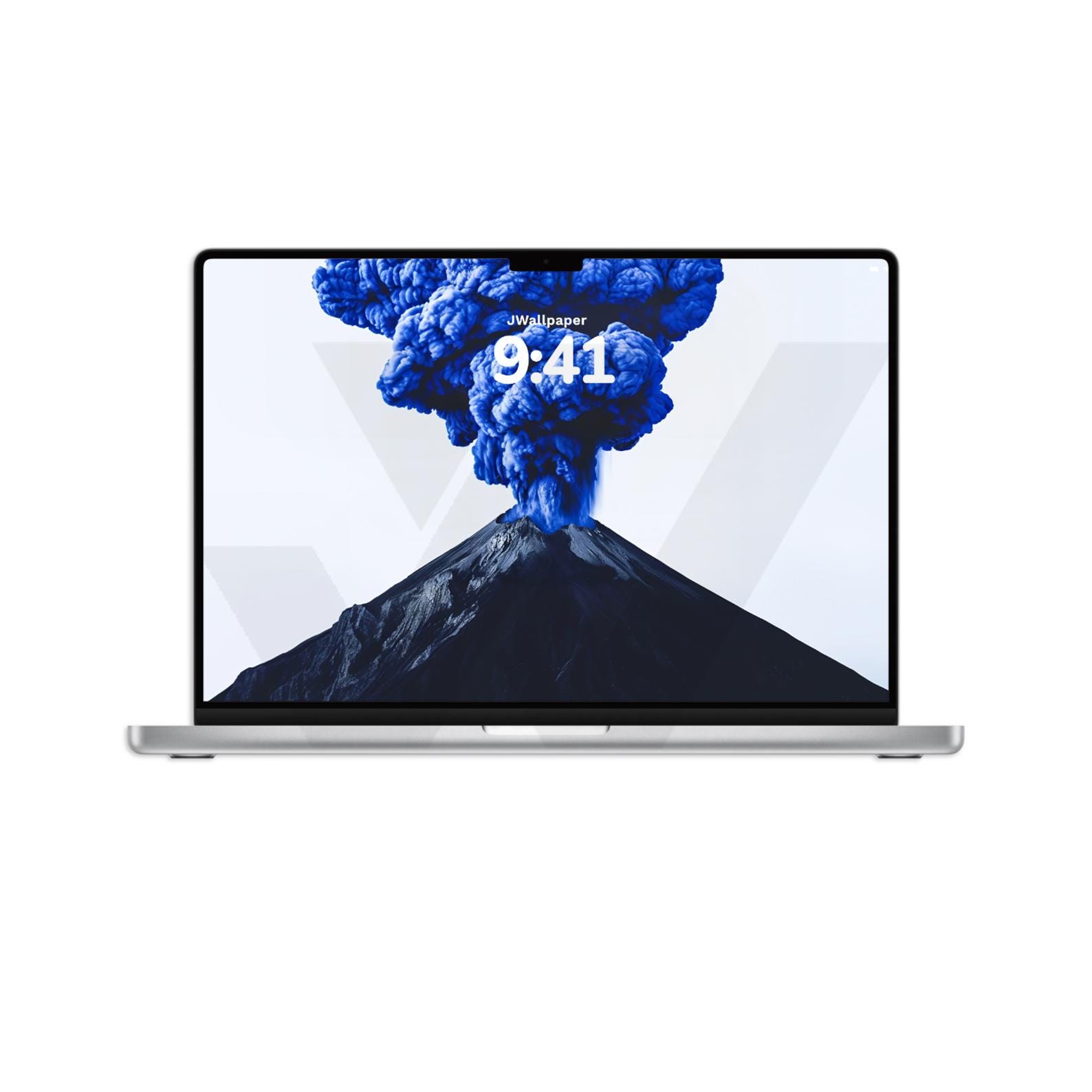 Klein Blue Volcano Eruption Wallpaper Set Volcano Eruption Wallpaper ...