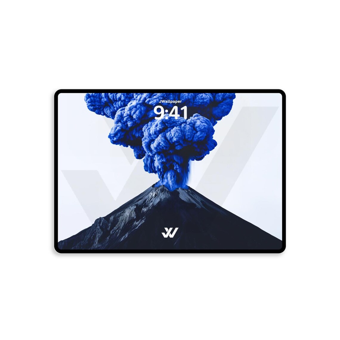 Klein Blue Volcano Eruption Wallpaper Set Volcano Eruption Wallpaper ...