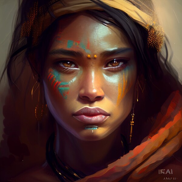 Indian Ai Art - Etsy Australia
