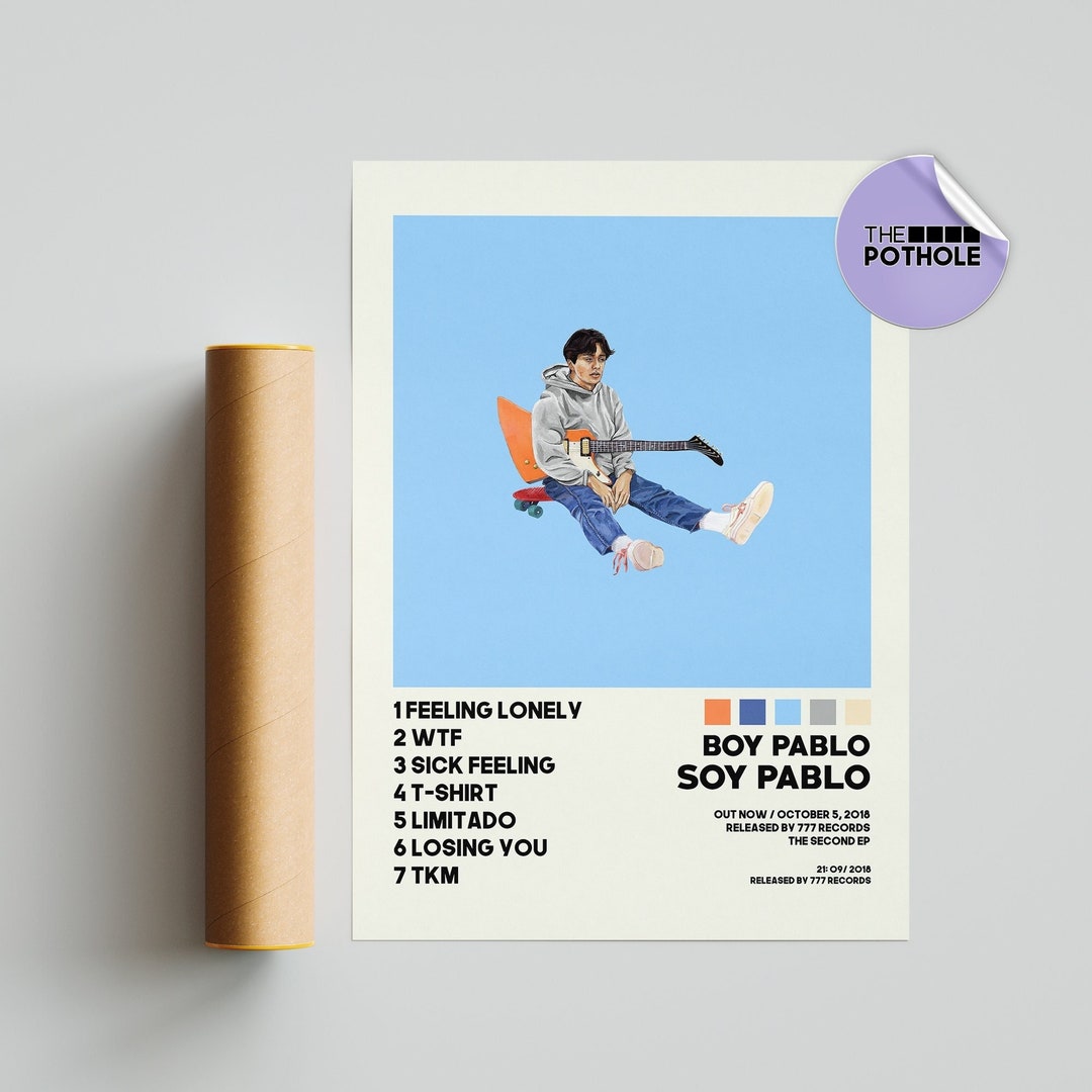 Boy Pablo Posters / Soy Pablo Poster / Roy Pablo / Album Cover - Etsy
