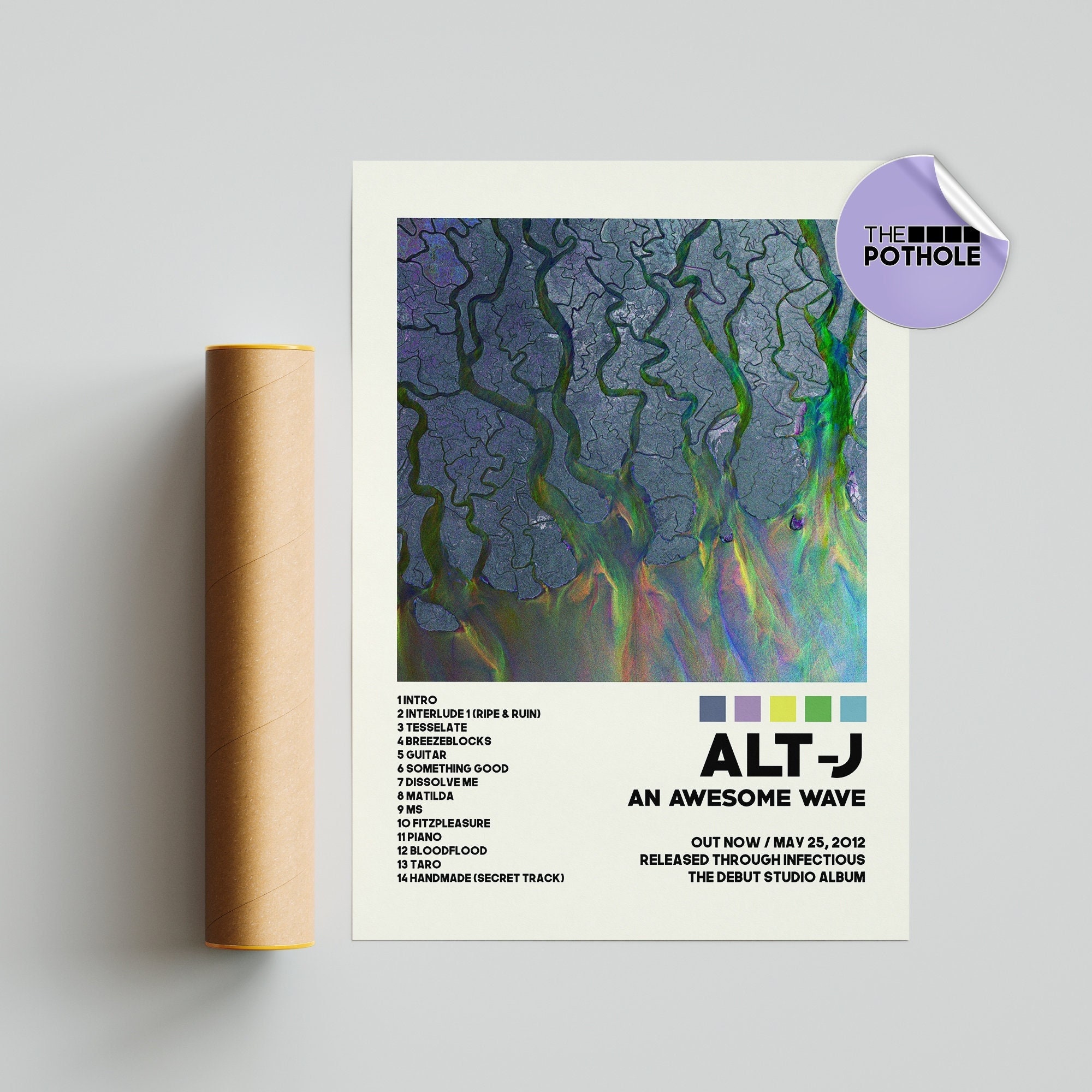 Alt J Breezeblocks Album Cover