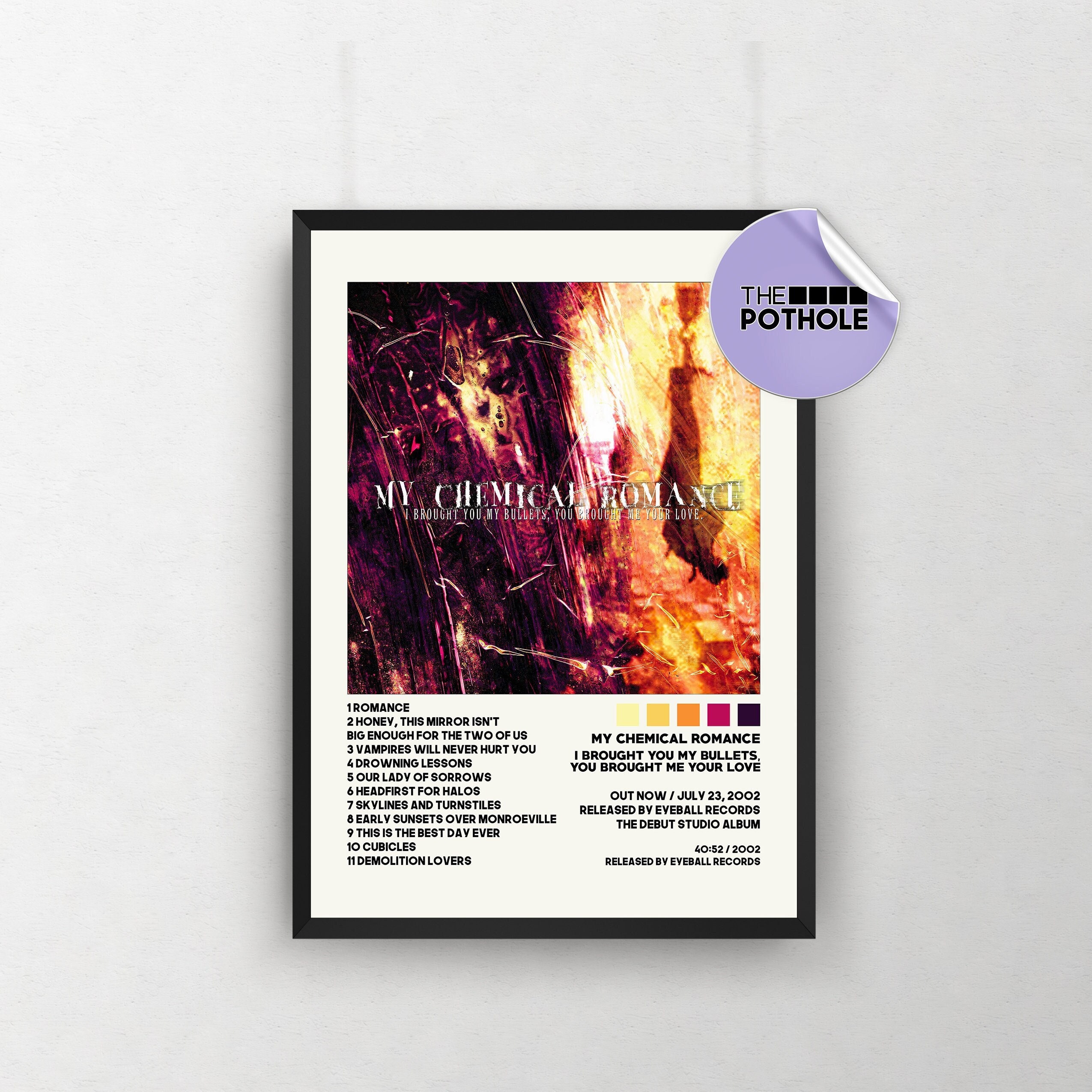 My Chemical Romance Posters / I Brought You My Bullets, You Brought Me ...